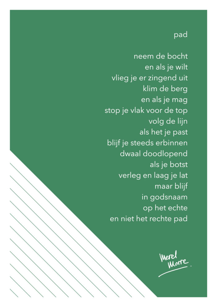 KAART A5 PAD - MEREL MORRE